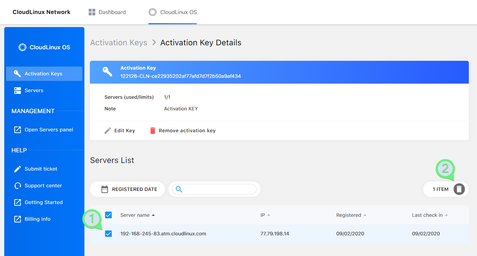 Registration Error: "Too many systems registered using this ...